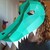 DIY Papercraft Alligator Mask,crocodile Mask,alligator Head,papercraft ...