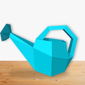 DIY Papercraft Gardening Water Can,gardening Tools,plants Shower Bottle ...