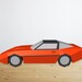 DIY Papercraft Car,paper Car,3d Papercraft,low Poly Car,paper Car Model ...
