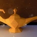 DIY Genie Lamp Papercraft, 3D Printable Template (digital Download) - Etsy