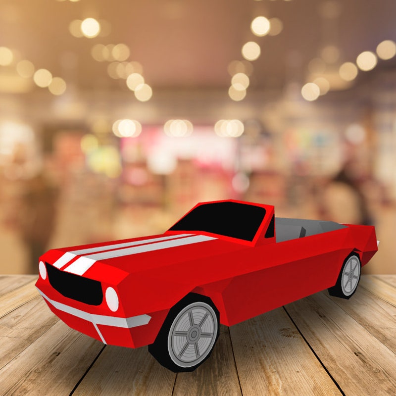 Toy Convertible Car - Etsy