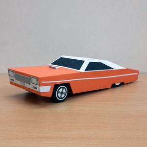 DIY Papercraft Car,lowrider Car,american Muscle,paper Car,vintage Car ...