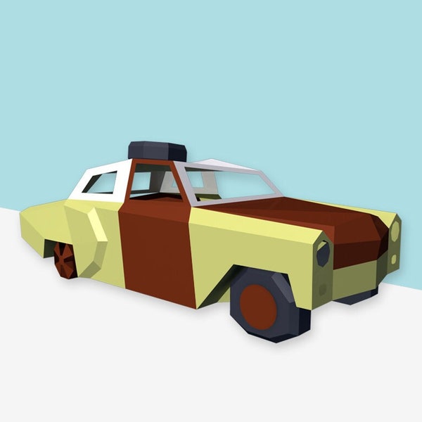 Diorama Vintage Car - Etsy