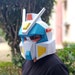 DIY Papercraft Gundam Helmet Template, Low Poly Cosplay Mask (PDF) - Etsy