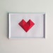DIY Paper Heart Frame, Papercrafts, Paper Heart, Wall Decor, Wall Art ...