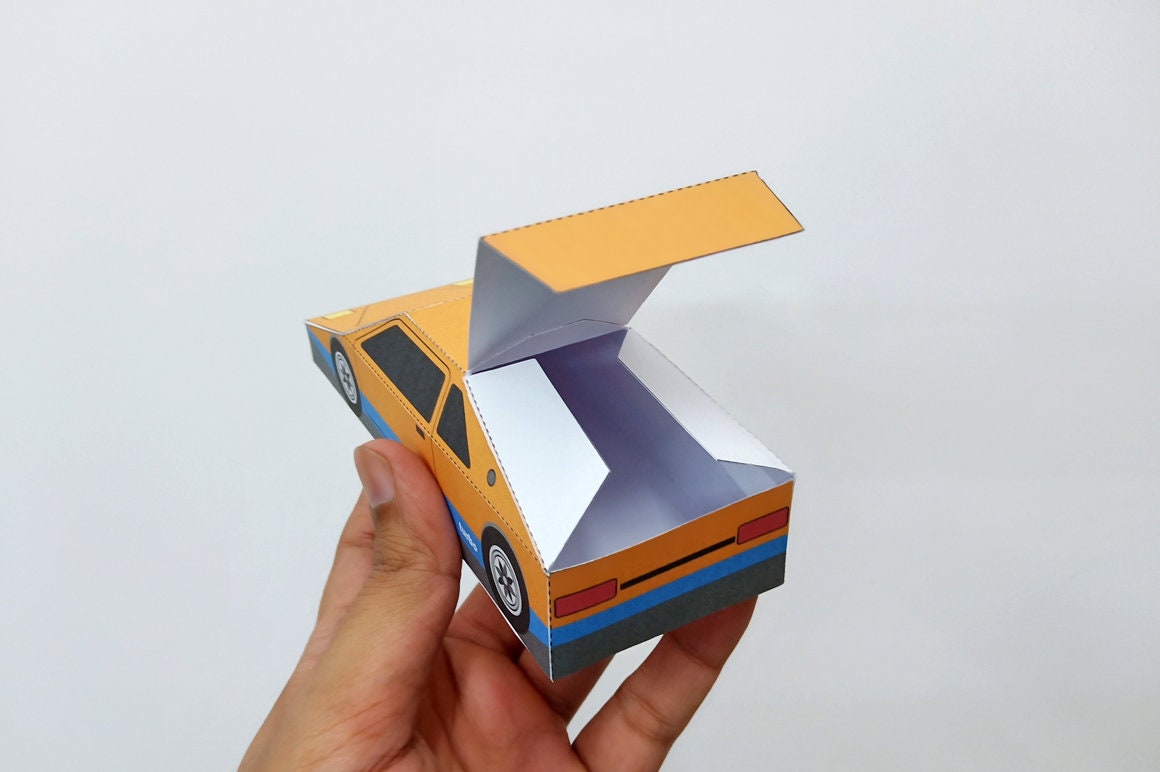 DIY Printable Car Favorpapercraftinstant Digital Download - Etsy