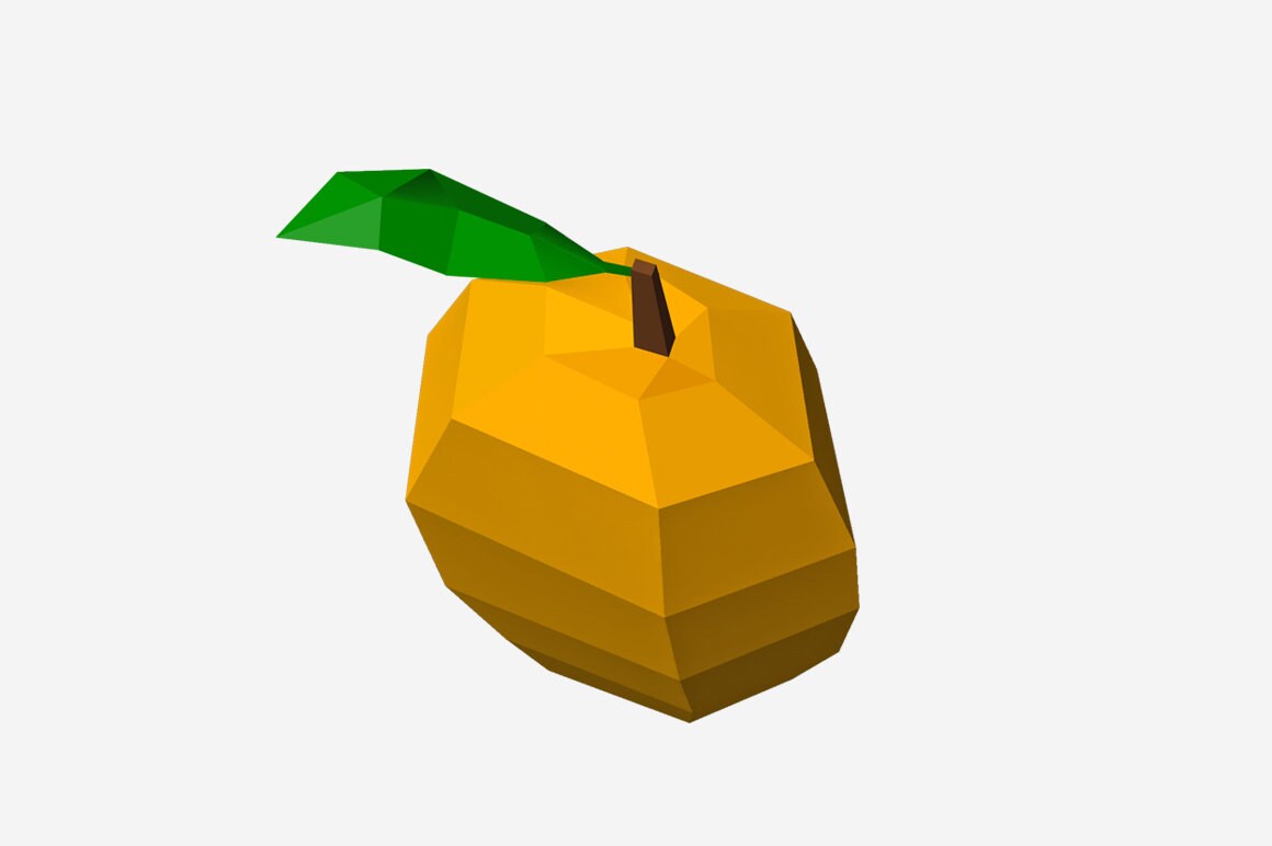 DIY Papercraft Mango Fruitkitchen Propsfruit - Etsy