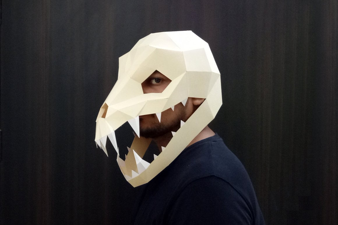 DIY Swooping Evil Mask 3d Papercraft Fantastic Beasts | Etsy