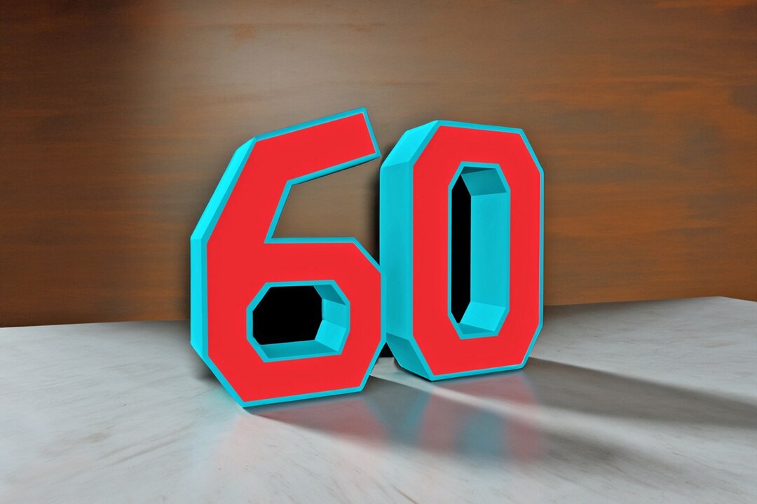 DIY Papercraft 3d Text, 3d Alphabets, 3d Letters, 3d Numbers, Lowpoly ...