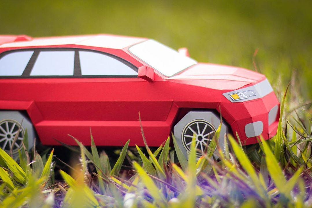 DIY Papercraft Jeep Modelpaper Car3d Papercraftlow Poly | Etsy Canada