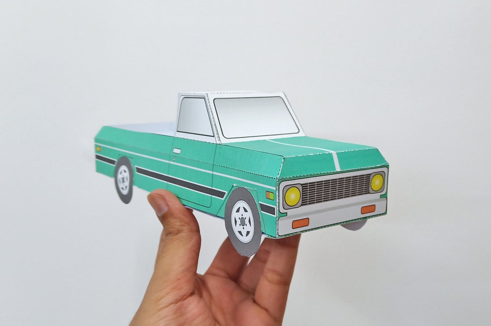 DIY Pick up Truck Favor,party Favor,papercraft Pick up Truck Model ...