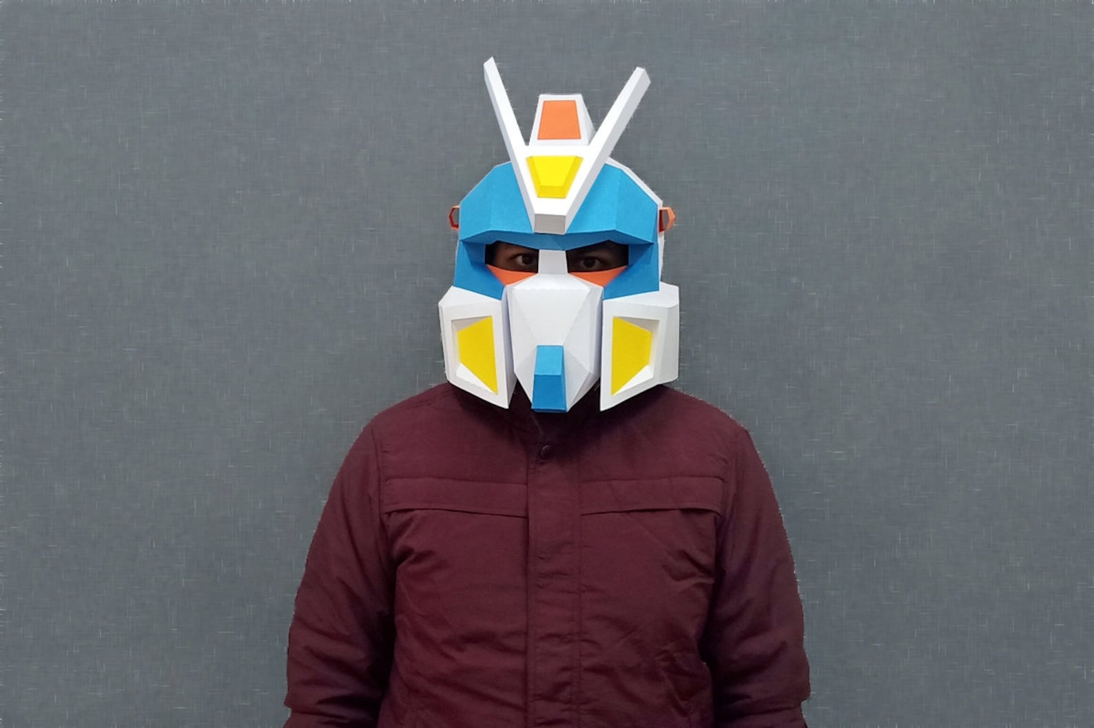 DIY Papercraft Gundam Helmetgundam Cosplaygundam - Etsy
