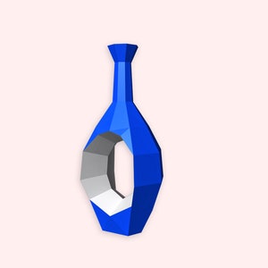 DIY Papercraft Vase,home Decor,printable Papercrafts,3d Paper Model ...