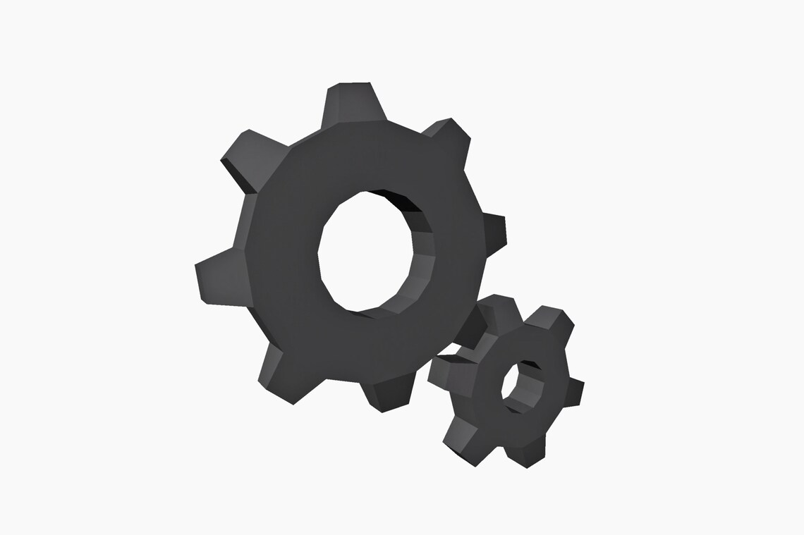 DIY Papercraft Gear Wheel Wall Art (digital Files) - Etsy