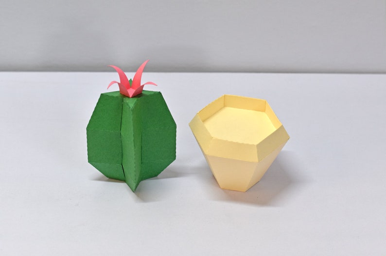 DIY Papercraft Cactus Plantercactus Svgcacti Plantscacti | Etsy