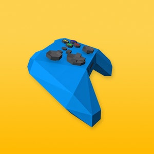 Papercraft Gamepad, 3D Game Controller, Virtual Reality Prop (digital ...