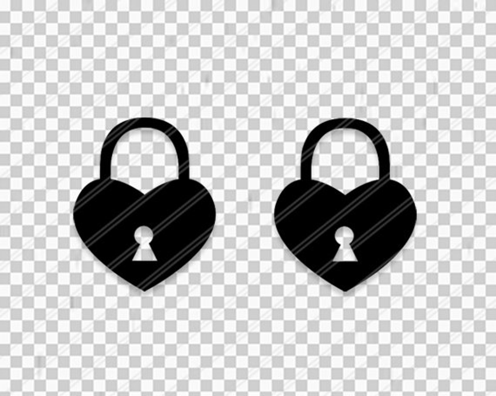 Love Lock Earrings Svg Love Locketjewelry Svgleather - Etsy