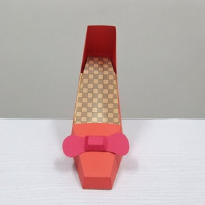 DIY Papercraft Ruby Slippers,papercraft Shoe,high Heel Belly, 3d ...