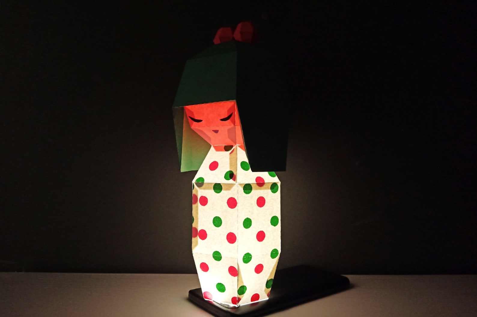 DIY Kokeshi Dollpapercraft Kokeshi Dollkokeshi Santa - Etsy