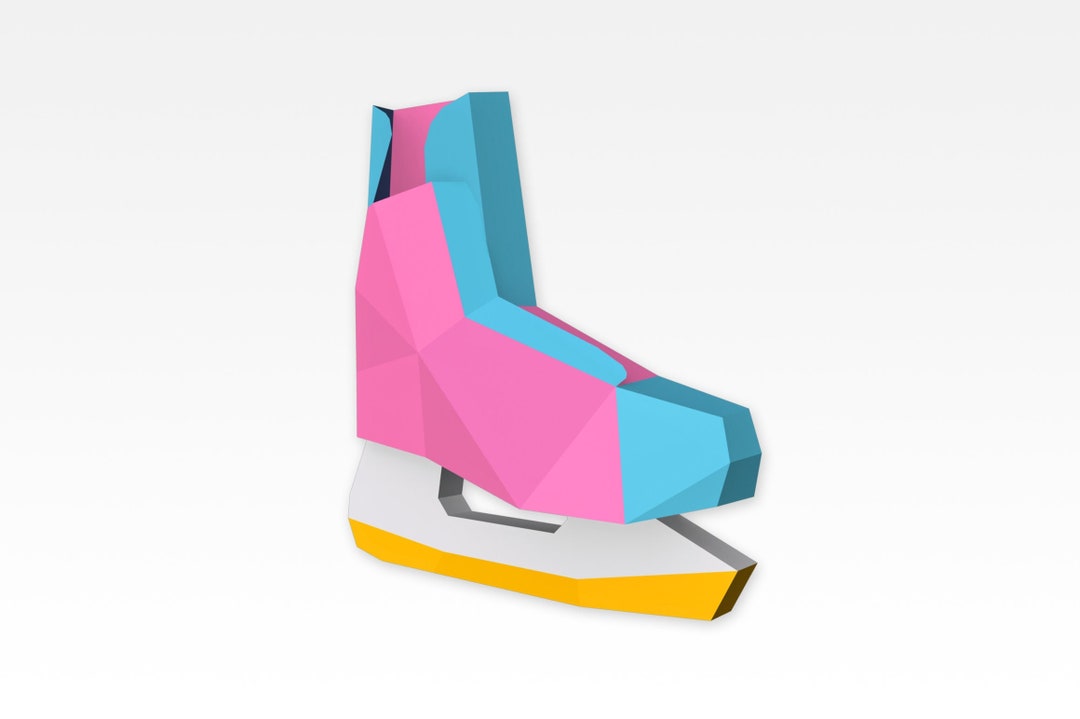 DIY Ice Skate Shoes,diy Papercraft,ice Skating Shoe,ice Hockey ...