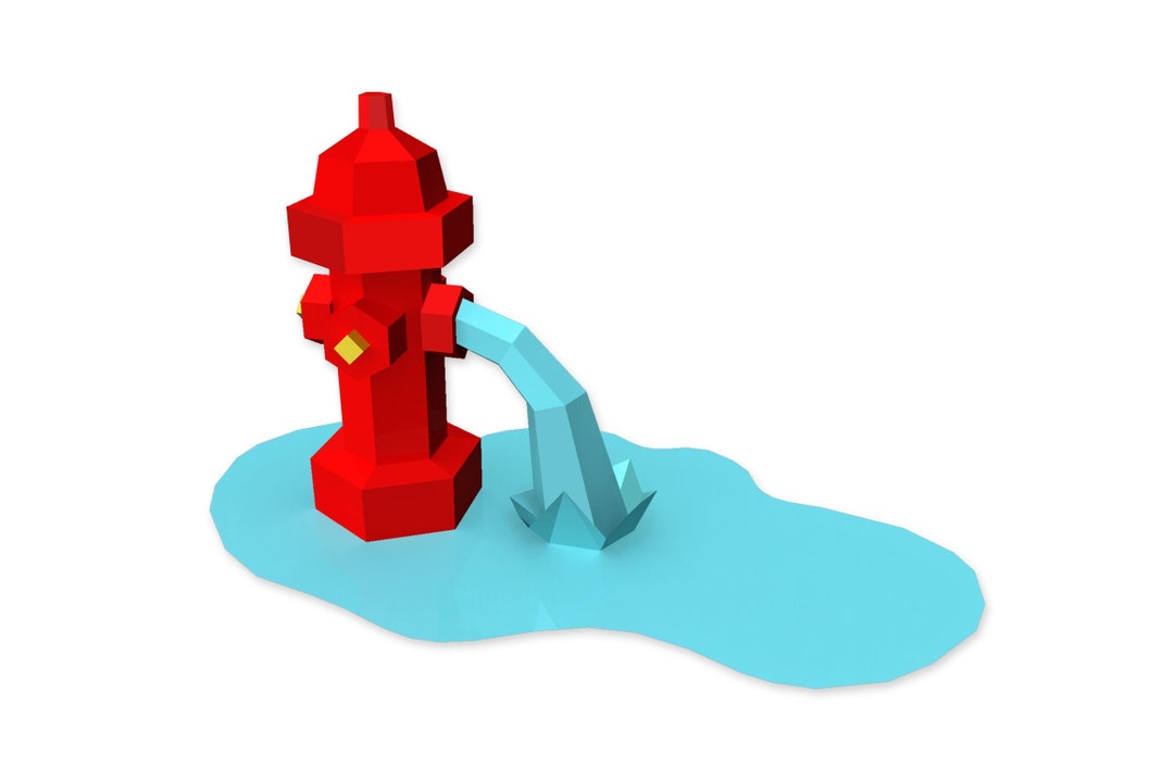 DIY Fire Hydrant, Water Hydranrt,fire Safety Props,water Props,hydrant ...