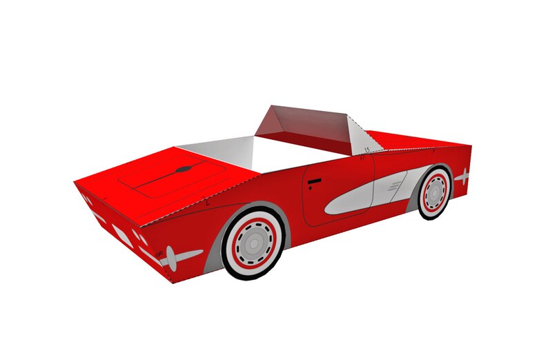 DIY Printable Car Favorpapercraft Carvintage Carcar Gift - Etsy