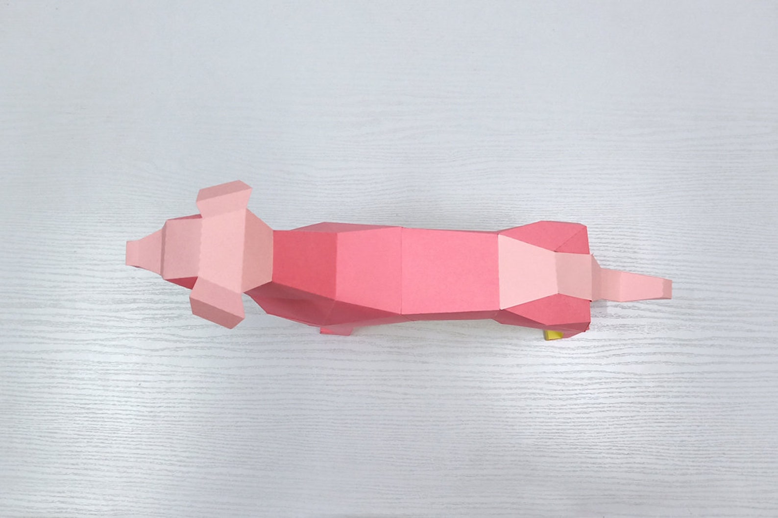 DIY Papercraft Golden Retriever Sculpture3d Papercraft | Etsy