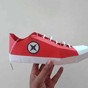 DIY Papercrafts,paper Shoe,canvas Shoe,printable Shoe,3d Shoe Model ...