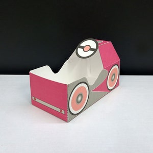 DIY Printable Car Favor,papercraft Car,gift Box,candy Box,tabletop Car ...