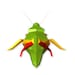 DIY Papercraft Grasshopper, Low Poly 3D Origami (digital Files) - Etsy