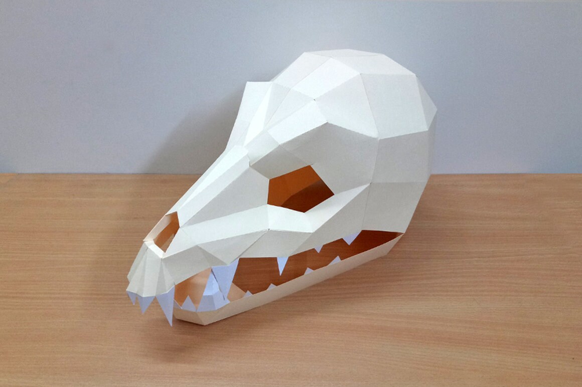 DIY Swooping Evil Mask 3d Papercraft Fantastic Beasts | Etsy