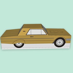 DIY Printable Car Favor,goodies Box,papercraft Car,gift Box,candy Box ...