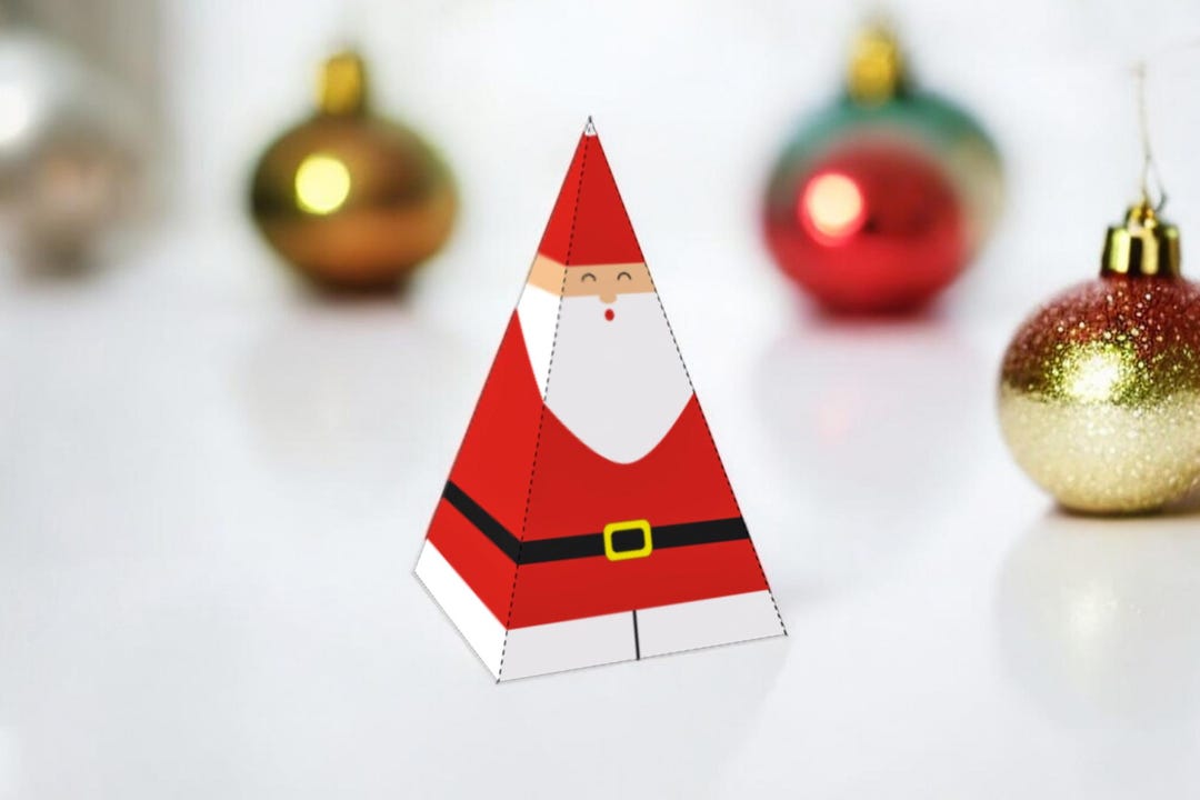 DIY Papercraft Santa Claus Favor,santa Claus Doll,santa Claus ...