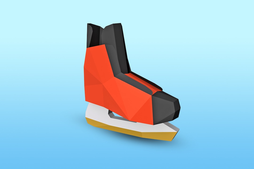 DIY Ice Skate Shoes,diy Papercraft,ice Skating Shoe,ice Hockey ...