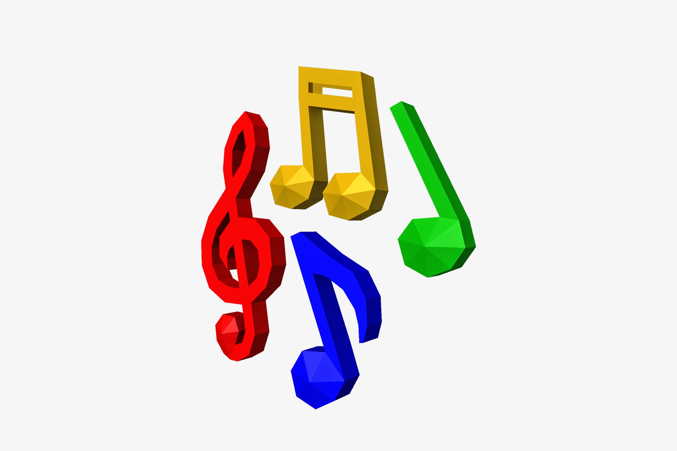 DIY Papercraft Musical Notes Wall Decormusical Notes - Etsy UK