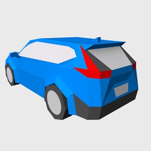 DIY Papercraft Jeep Model,paper Car,3d Papercraft,low Poly Jeep ...