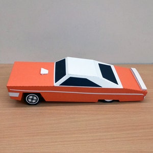 DIY Papercraft Car,lowrider Car,american Muscle,paper Car,vintage Car ...