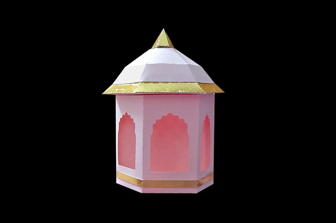 DIY Papercraft Jharokha Window, Fort Design (digital Files) - Etsy
