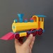DIY Papercraft Locomotive,papercraft Train,train Model,low Poly ...