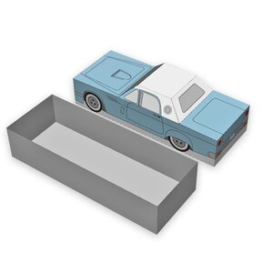 DIY Printable Car Favor,goodies Box,papercraft Car,gift Box,candy Box ...
