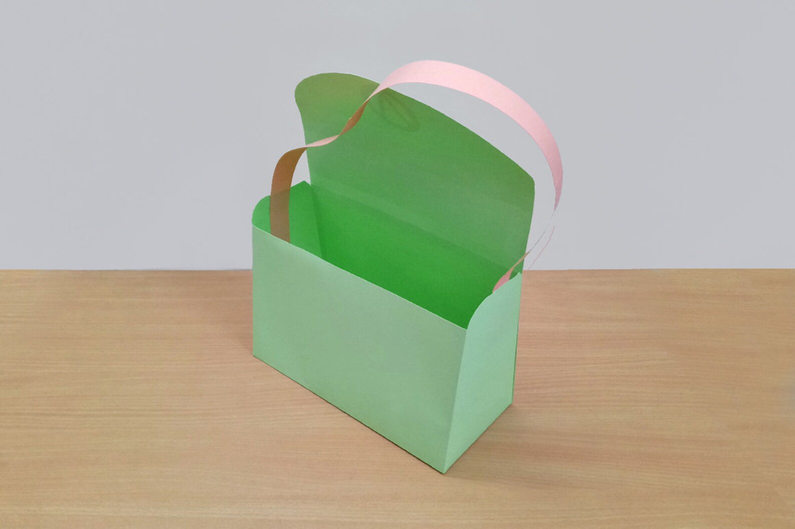 DIY Papercraft Handbag Scallop Purse Handbag PDF Handbag | Etsy