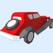 DIY Papercraft Vintage Car,paper Car,3d Papercraft,low Poly Papercraft ...