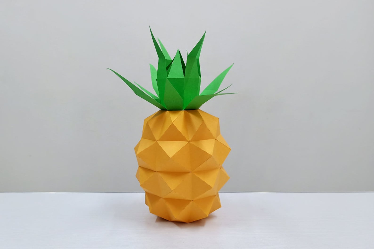 DIY Papercraft Pineapplepapercraft Fruitpaper Toyparty - Etsy