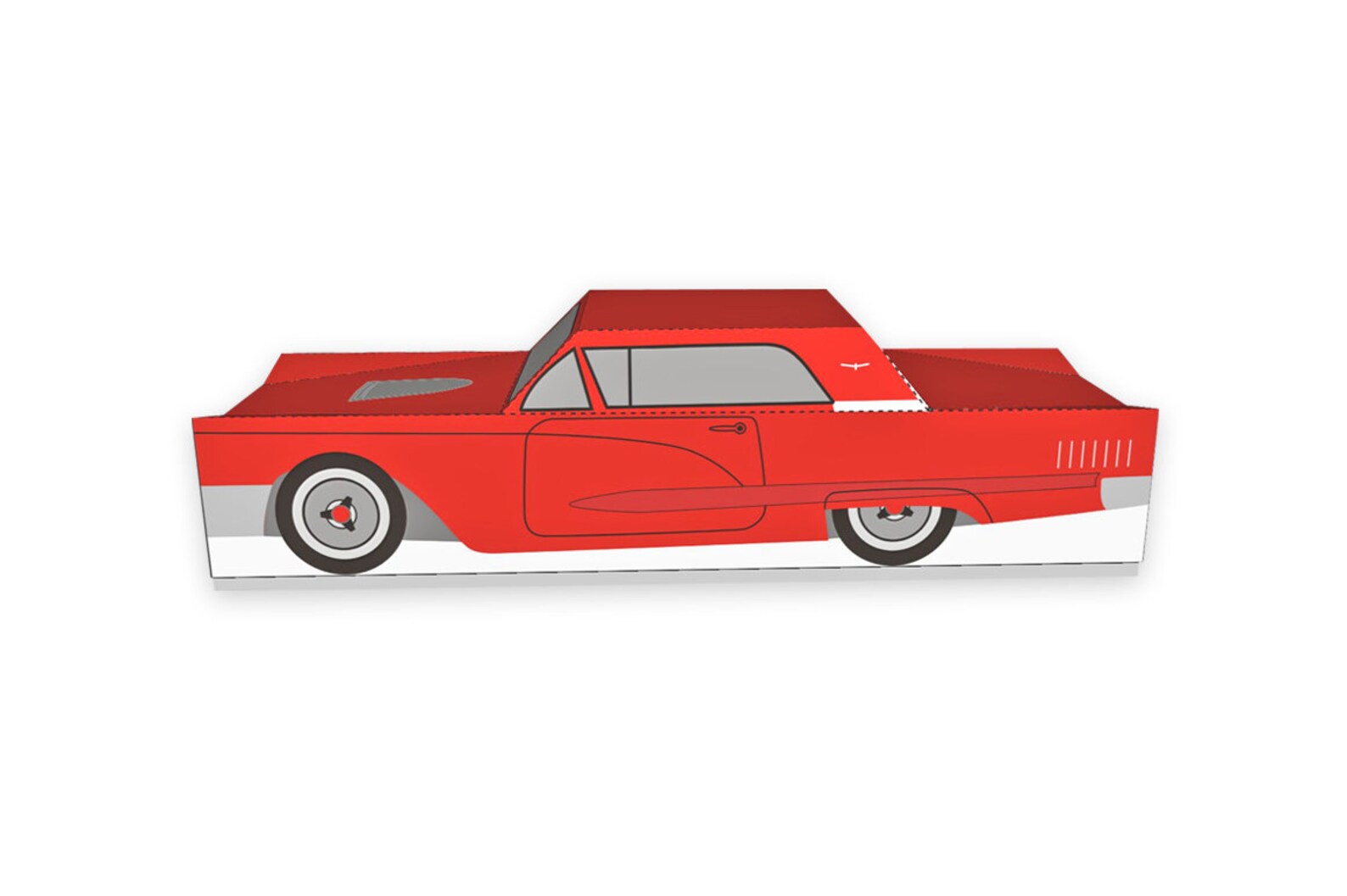 DIY Printable Car Favorgoodies Boxpapercraft Cargift | Etsy