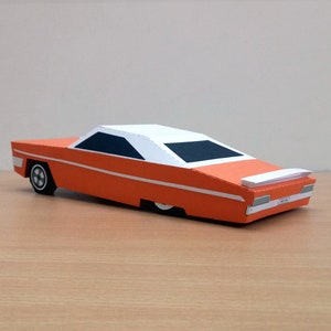 DIY Papercraft Car,lowrider Car,american Muscle,paper Car,vintage Car ...