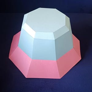 DIY Papercraft Bucket Hat, 3d Cap Templates, Hat Pattern, Hat Print ...