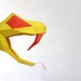DIY Papercraft Snake Trophy, Printable Lowpoly Sculpture (PDF) - Etsy