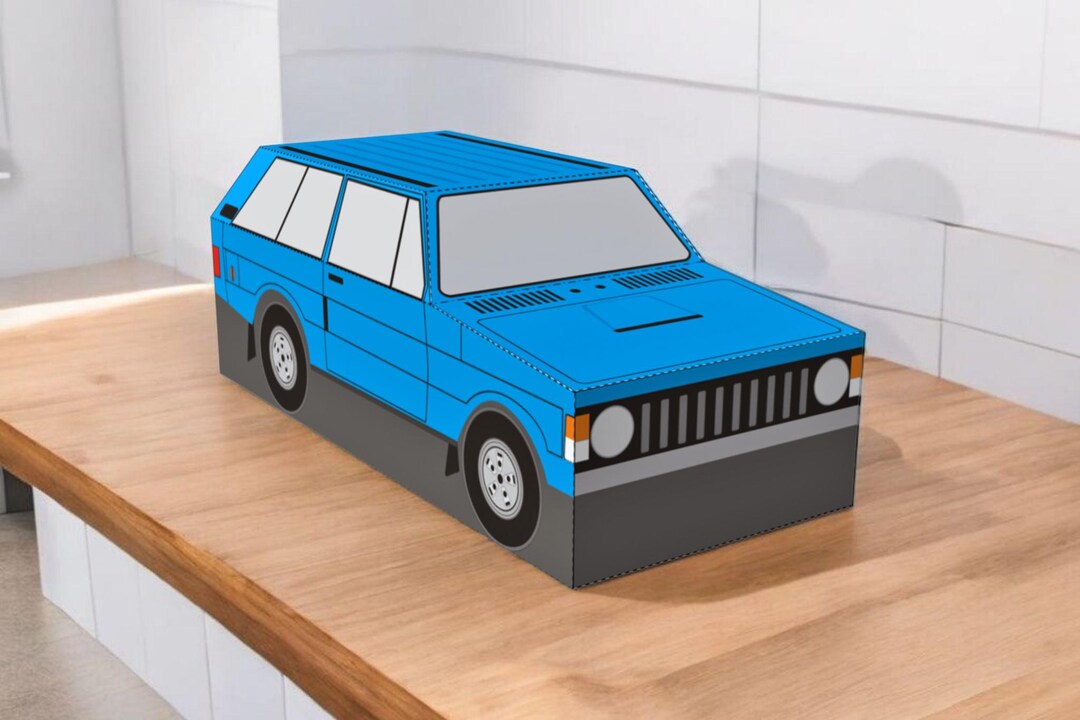 Party Favours for Kids, Car Favour, Papercraft Car, SUV Favor,gift Box ...