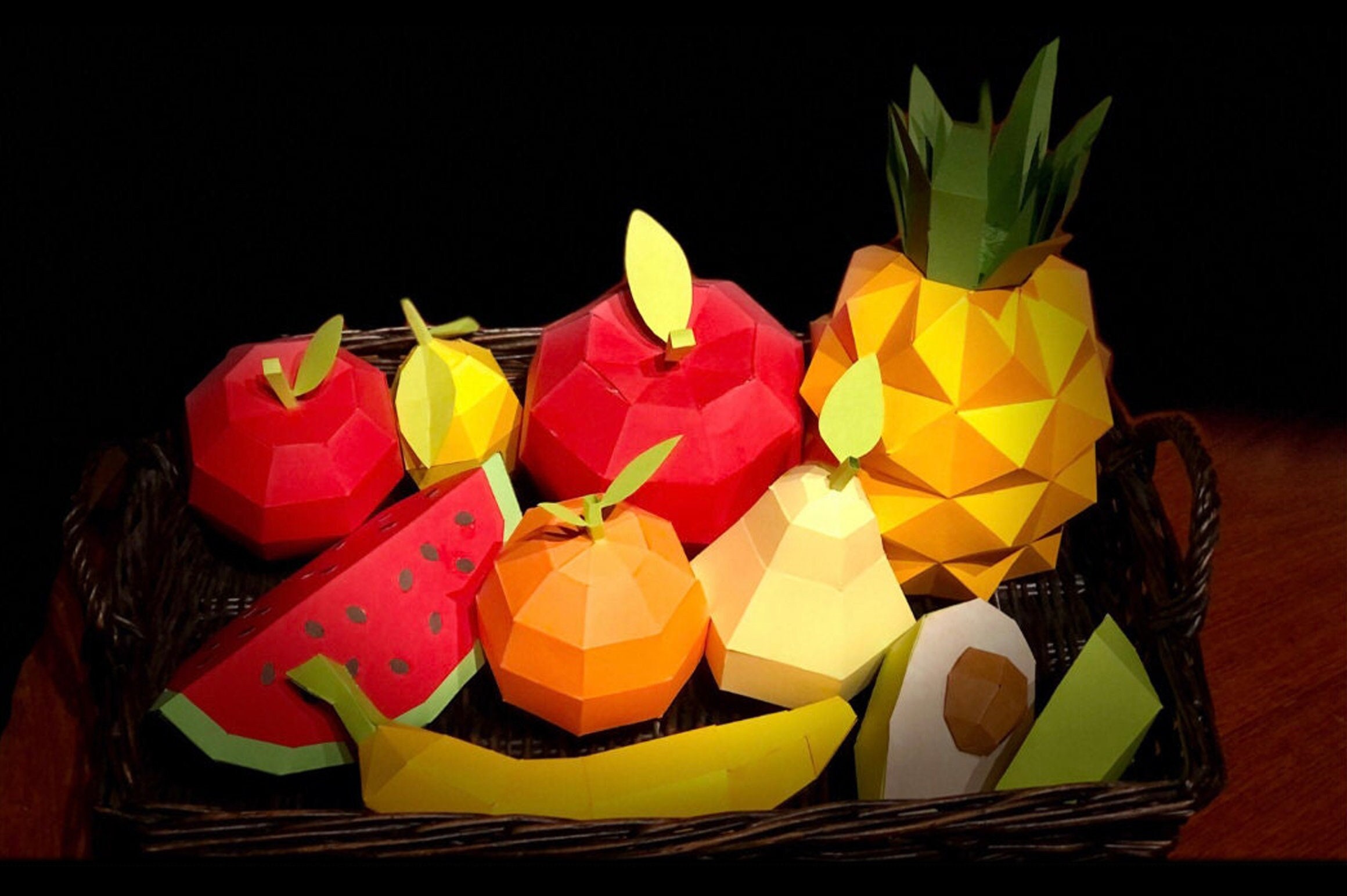 10 Fruits Packdiy Papercraft Fruits Bundlepapercraft Fruit - Etsy UK