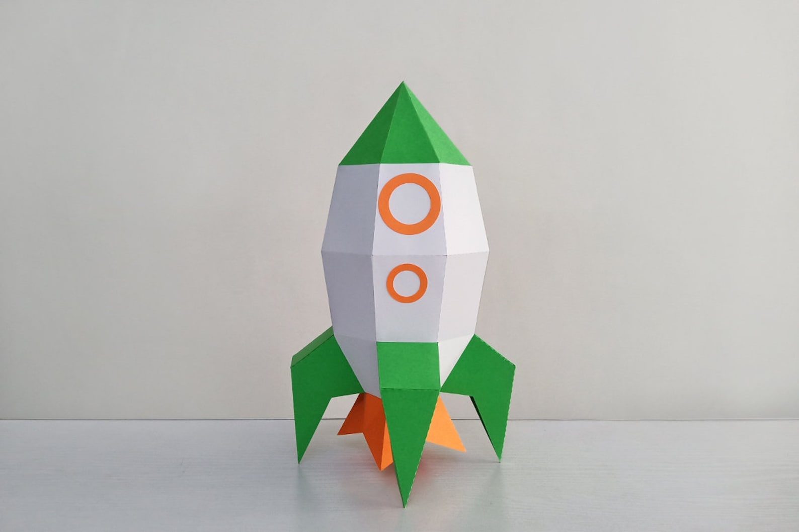 DIY Papercraft Rocketrocket Lamppaper Rocketrocket | Etsy
